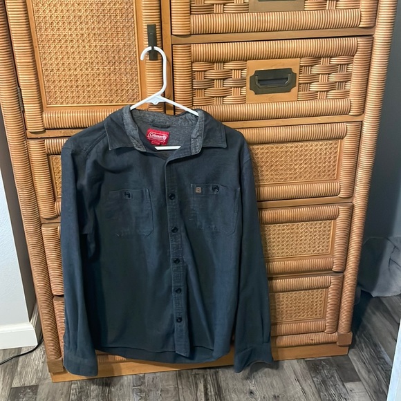 Coleman | Shirts | Mens Coleman Large Button Up Great For The Outdoors On A Cold Day Thanks ...